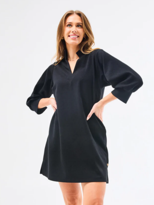 The Hadley Dress in Black – Genelles